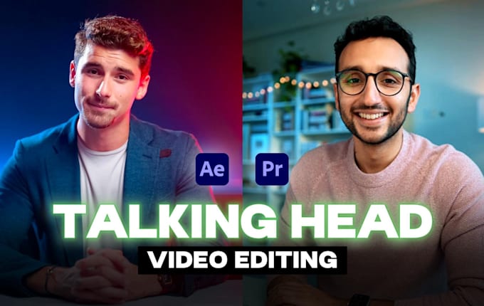 Edit professional talking head video with motion graphics by ...
