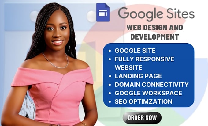 Design a website using google site by Rachel_jummy | Fiverr