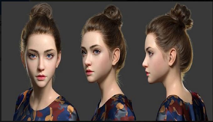 Do 3d metahuman character, 3d modeling, metahuman character, 3d human model by Jekon_art | Fiverr