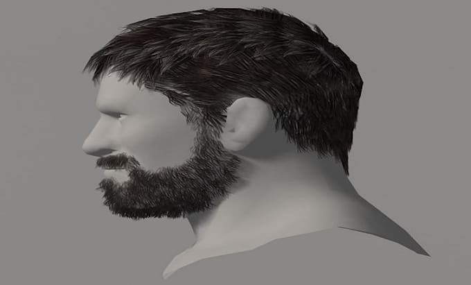 Create realistic 3d hair models with high quality texturing, 3d ...