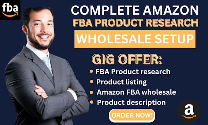 Setup complete amazon fba wholesale, amazon fba product research, pl ...