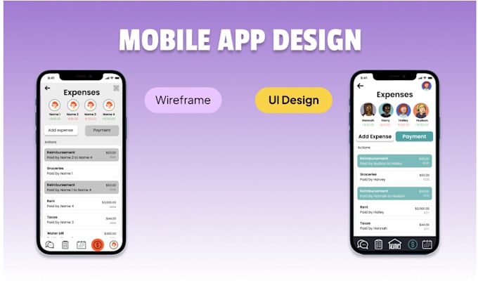 Design wireframes, ux ui design for mobile, web apps, and dashboards by ...