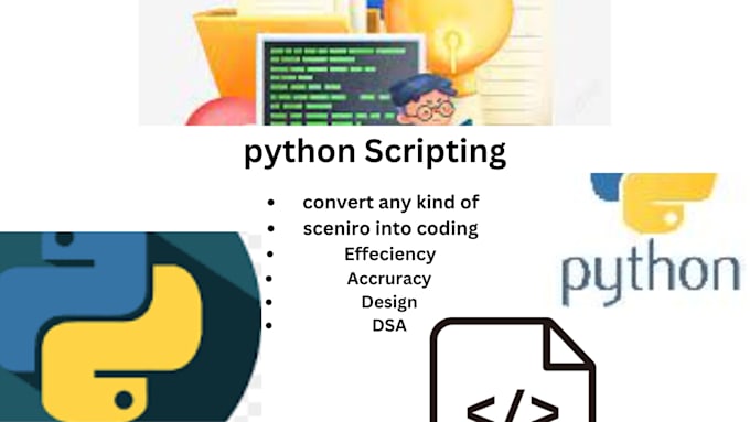 Be Your Python Coder Do Python Scripting By Allinone189248 Fiverr 3836