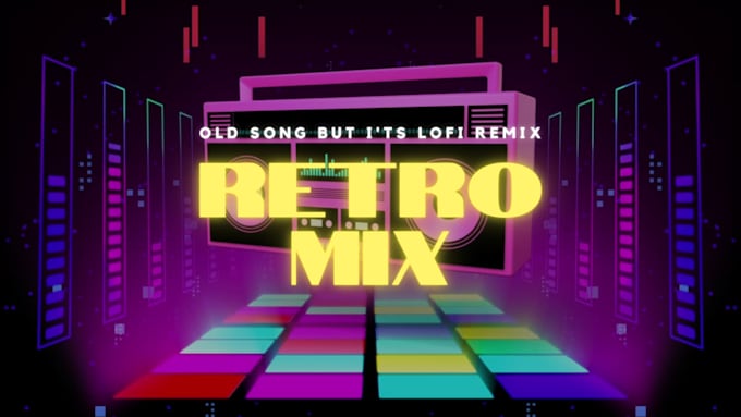 Create lyric video and audio visualisation by Saksham_edit | Fiverr