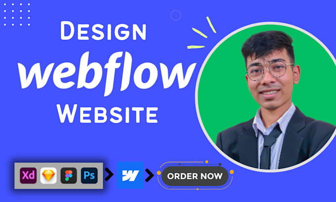 Design or develop webflow website, figma to webflow designer, webflow ...