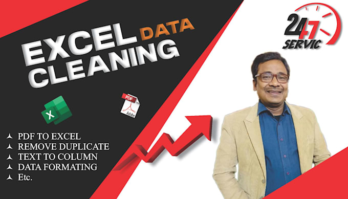 Clean excel spreadsheet, excel data cleaning, data cleanup by Prabhat ...