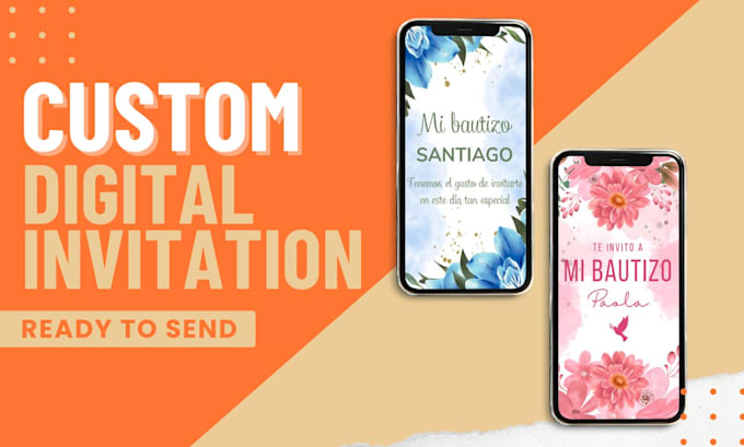 Design custom digital invitations with animation by Emily_suastegui ...