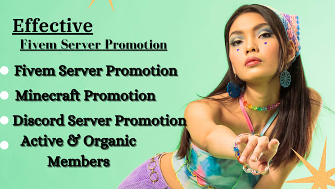 Do fivem server promotion, minecraft discord server promotion to uk,usa ...