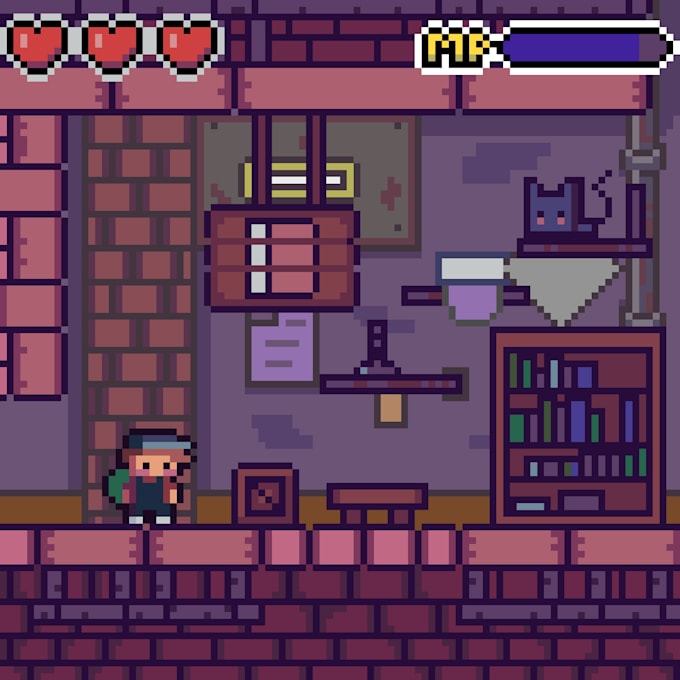 Do a pixel art for you character, landscape, sprites sheets and more by ...