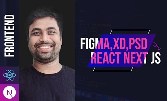 Convert figma to react, figma to next js, figma to html css responsive by Nazmul18 | Fiverr