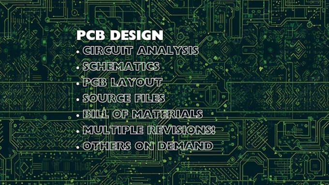 Design pcb electronic board in kicad with schematic, layout, 3d view ...