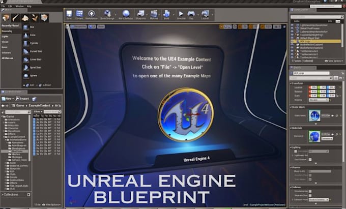 Create a game blueprint for you in unreal engine by Mateenopeyemi | Fiverr