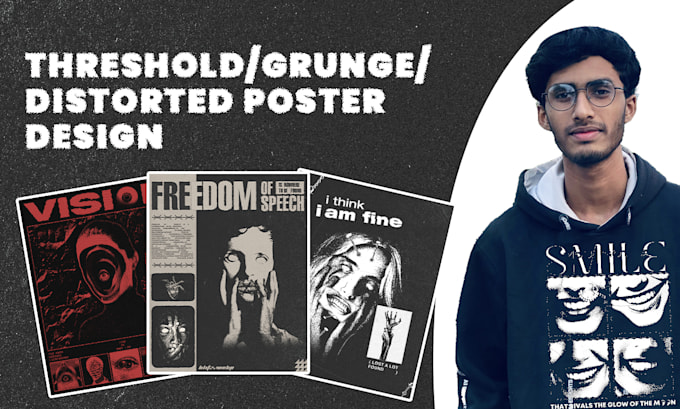 Create threshold poster design in photoshop by Abidchowdhur113 | Fiverr