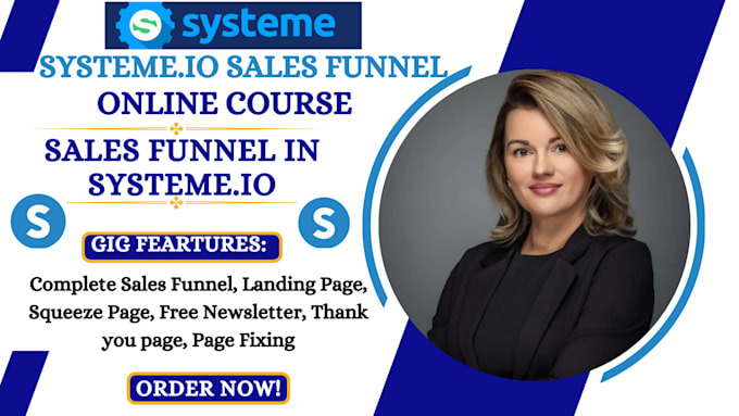 Create systeme io sales funnel online course sales funnel in systeme io ...