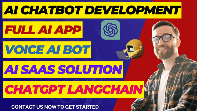 Do ai chatbot, chatgpt, langchain, ai saas webapp, ai cold calling ... Do ai chatbot, chatgpt, langchain, ai saas webapp, ai cold calling ...