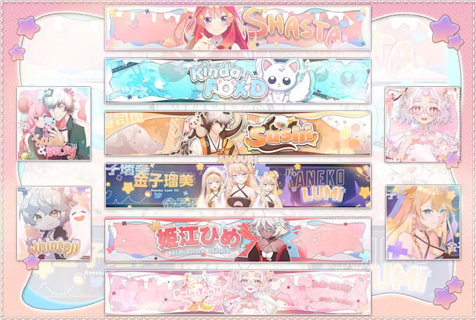 Design anime banner for youtube, twitter, twitch by Youramuuri | Fiverr