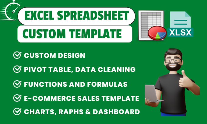 Create and design custom excel spreadsheet, google sheets, template ... Create and design custom excel spreadsheet, google sheets, template ...