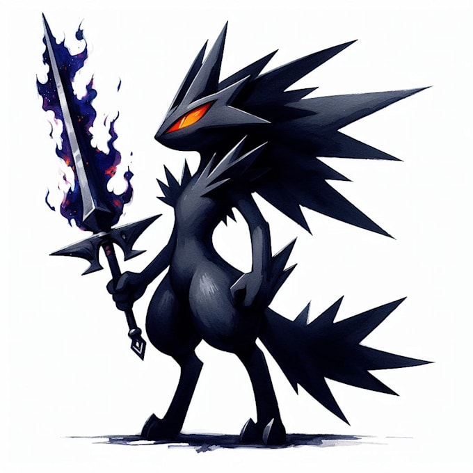 Create a custom pokemon for you by Axobooz | Fiverr