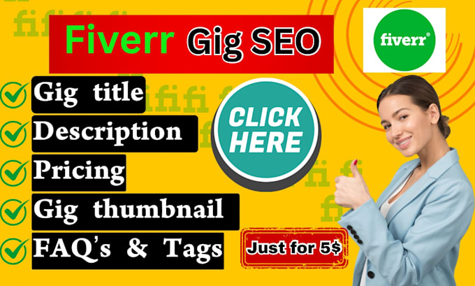 Write high performing seo fiverr gig description in 12 hours by Hazel ...