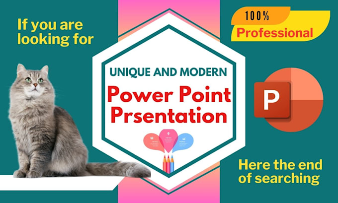 Create new power point presentation with modern infographics by ...
