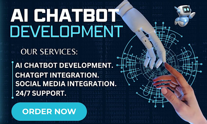 Design ai chatbot using chatgpt api and integrate in website or app by Cozydigitals | Fiverr