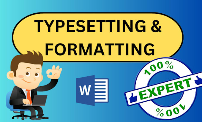 Do ms word typesetting and formatting by Hasitha122 | Fiverr