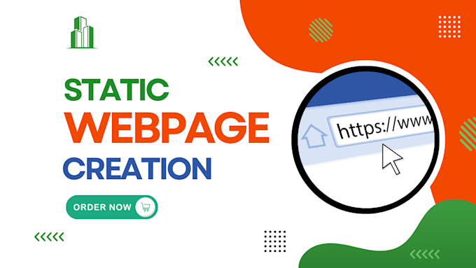 Create static responsive webpage webpages design and deploy using ...