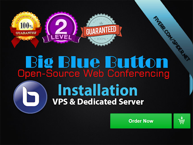 Install bigbluebutton ssl greenlight bbb customization by Spidernet | Fiverr