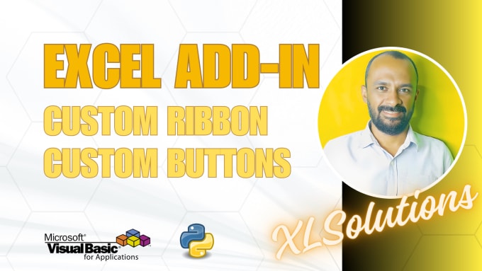 Create excel add in by Xlsolutions | Fiverr