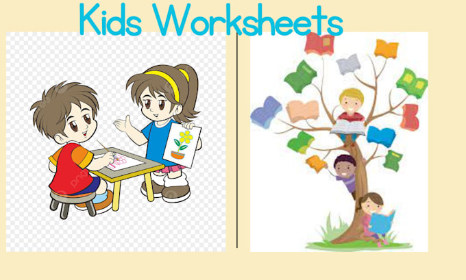 Design easy unique kids worksheets, math worksheets flashcards with ...