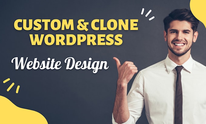 Redesign, design, clone or revamp wordpress website or blog superfast ...