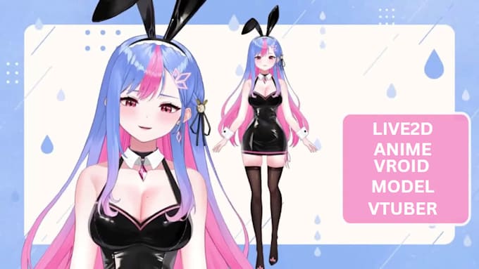Design and rig live2d vtuber model, vrchat vtuber, vtube vtuber, vroid vtuber by Amlamnhi | Fiverr