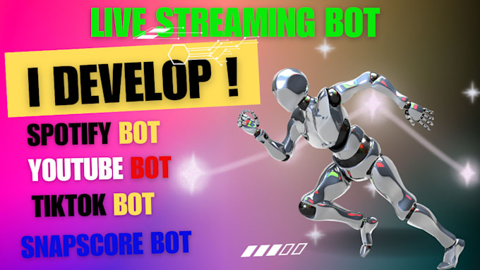 Create automated instagram api bot tiktok bot twitch telegram bot youtube bot by Sarahnin | Fiverr