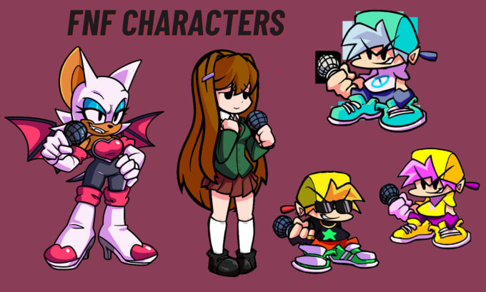 Draw fnf sprite animation, spritesheet character design, friday night ... Draw fnf sprite animation, spritesheet character design, friday night ...