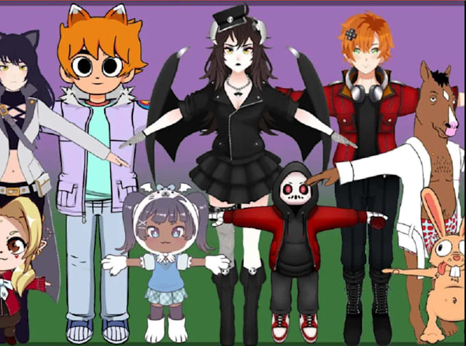 Vrchat avatar, live 2d model, funny avatar, vtubing design, vtuber ...