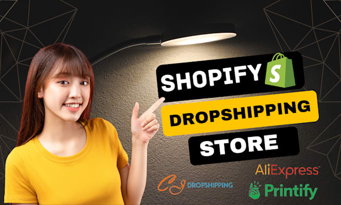 Erstellen sie einen shopify-dropshipping-shop und ein shopify-shop-design