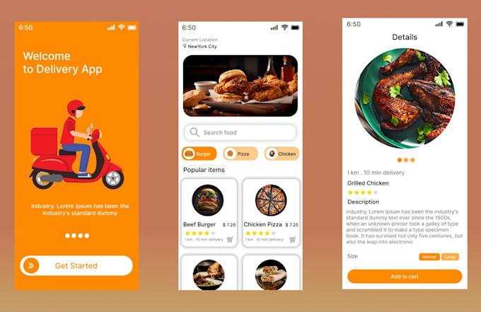 Develop multi restaurant food delivery app like uber eats by Ui_ux ...