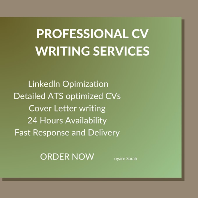 Write pro it and sales resume, cvs, cover letters and linkdin profile ...