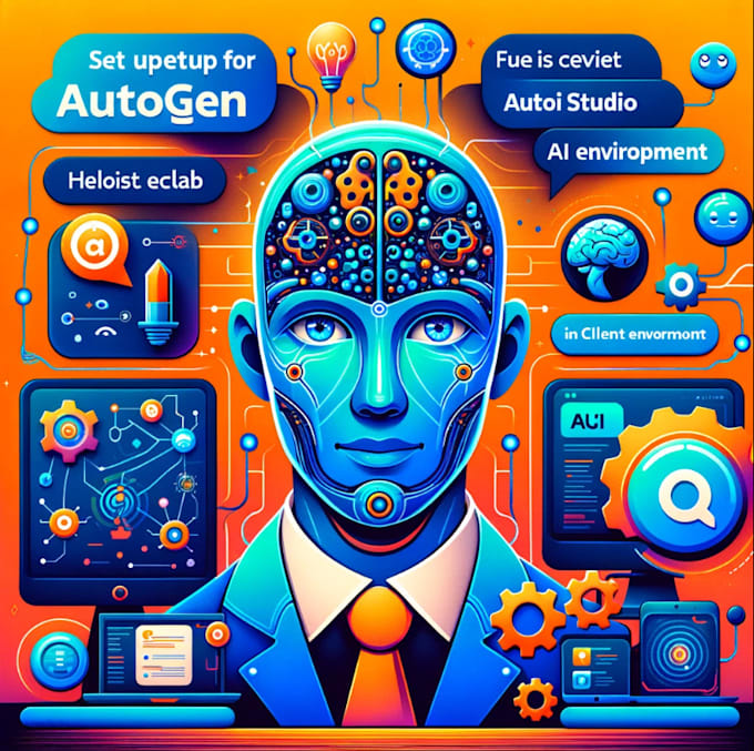 Setup perfect ai lab with autogen, autogen studio, and ollama by Hjfraind | Fiverr