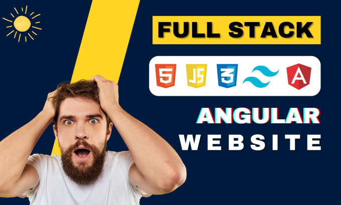 Be Your Fullstack Developer Html Tailwind Css Javascript Node Js And Angular By Shafaethossen1