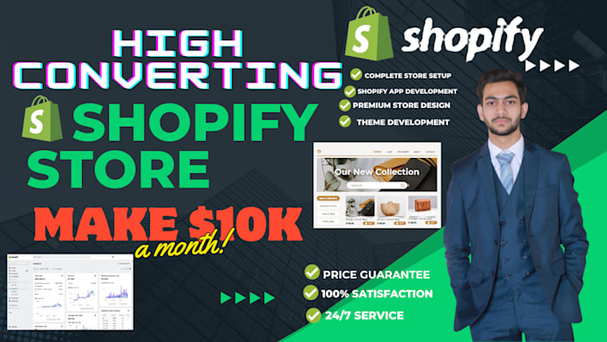 Design a complete shopify store website by Haseebsheikh62 | Fiverr
