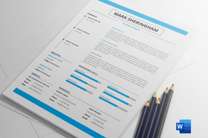 Design ms word templates and format ms word document by Jonathanadeseko ...