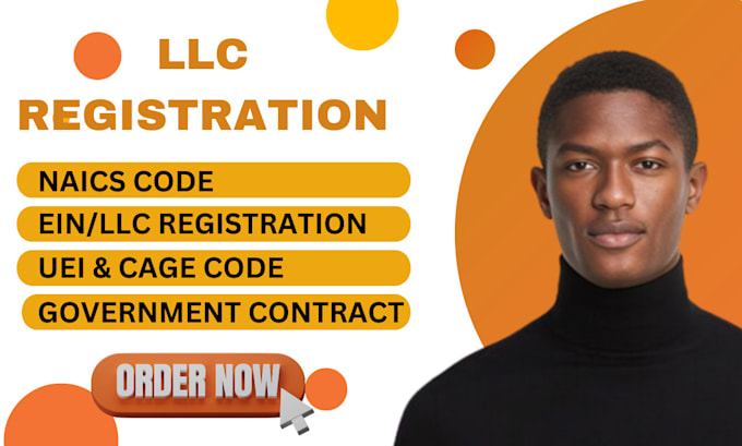 Do llc registration, cage code, uei, naics code, sam gov government contract by Peterolugbemi ...