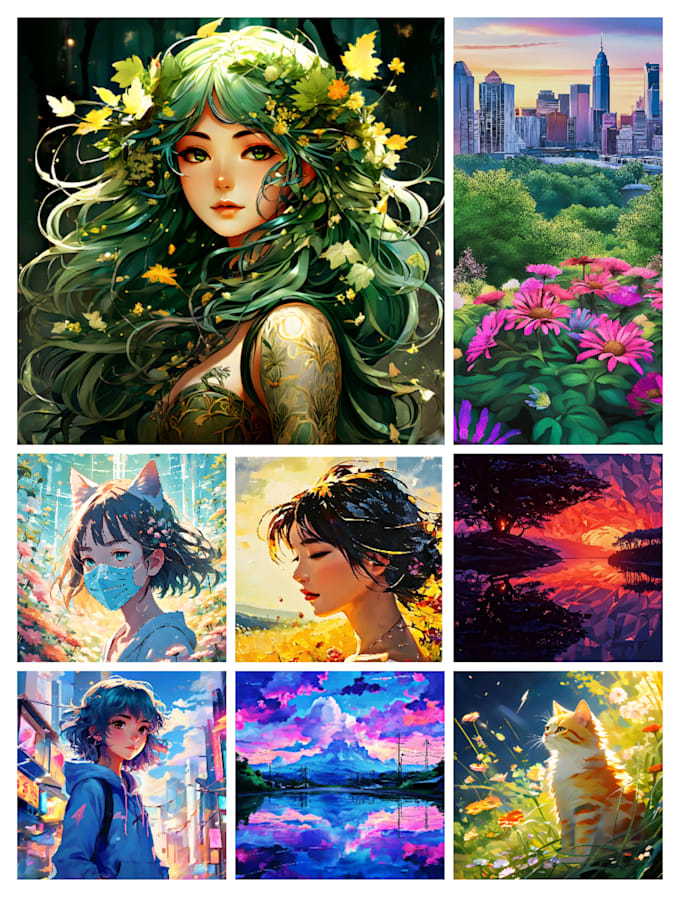 Create custom digital art, anime inspired, fantasy and more by ...
