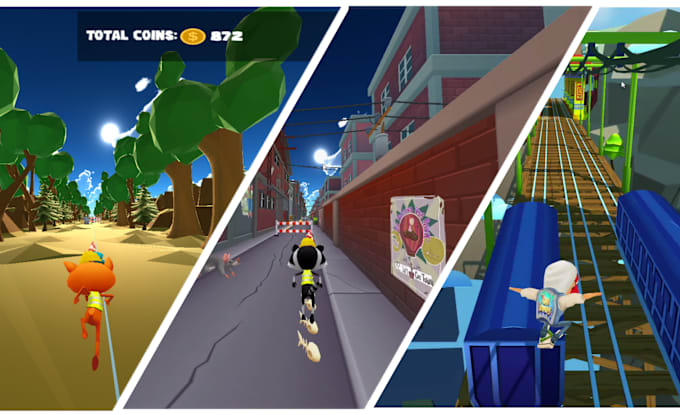 Create A 3d Endless Runner Game With Unity Engine By Noushad 97 Fiverr