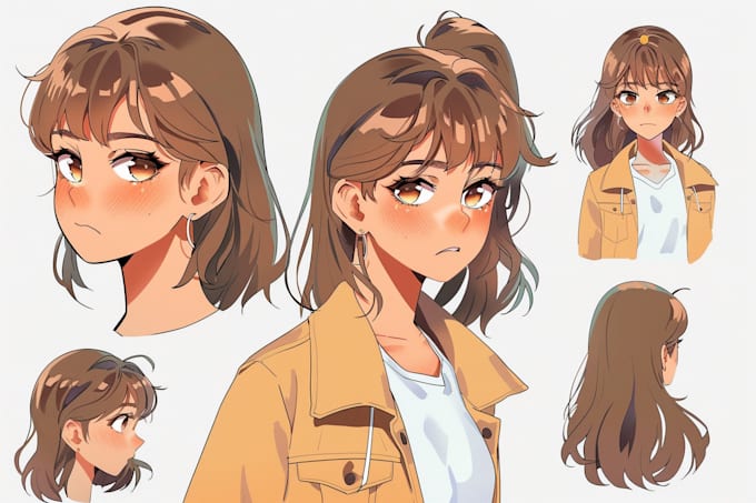Design anime character fan art, oc, and manga by Saarseron | Fiverr