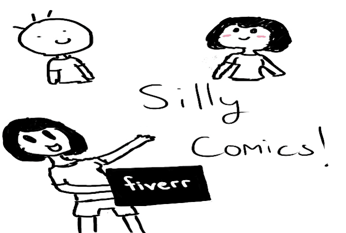 Create a silly comic for you by Starlightcutie | Fiverr