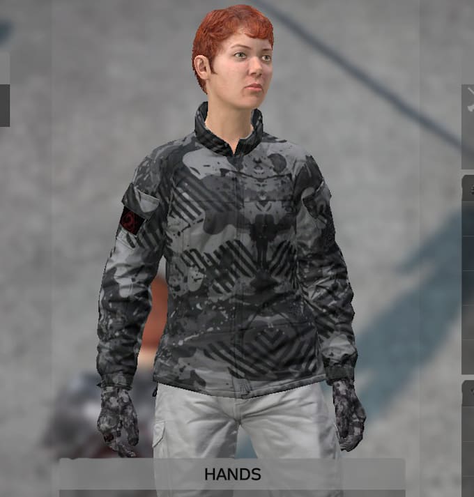 Create a dayz retexture of vanilla clothing by Niiere | Fiverr