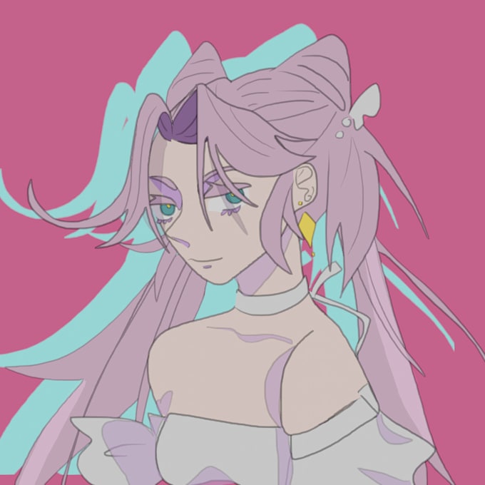 Create a looping animated avatar of you or your character by Mero_j ...