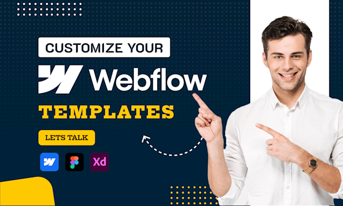 Customize or edit your webflow template, webflow development by Pixel_flow | Fiverr